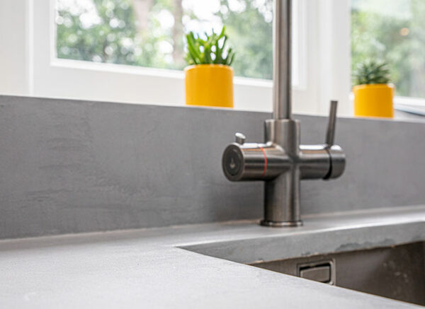 Microcement Kitchen worktops Cobham – Custome Finishes